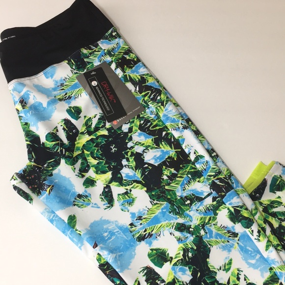 Bally | Pants & Jumpsuits | Nwt Tropical Activewear Capri Pants | Poshmark